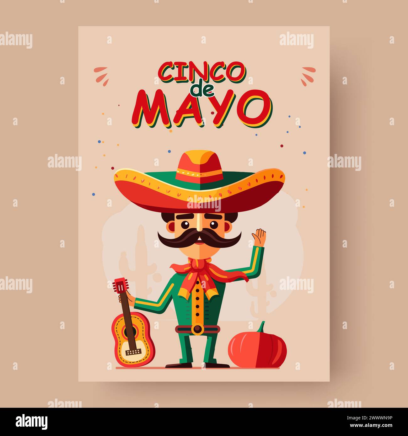 Sombrero festival Banque d'images vectorielles - Alamy