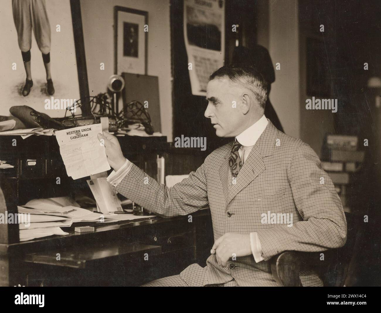 Fonds de chauve souris et balle clark c griffith Banque de ...