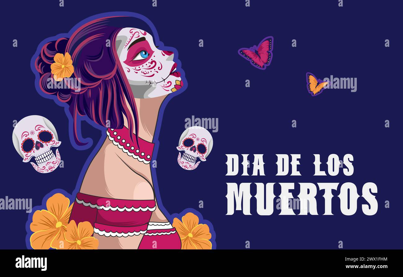 Festival of the dead Banque d'images vectorielles - Alamy