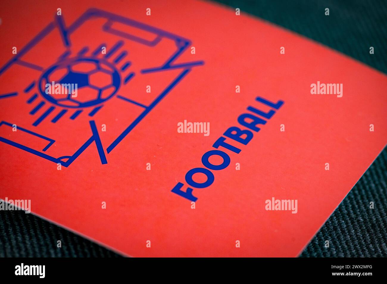 Pictogramme football pour les jeux olympiques d'été de paris 2024 ...