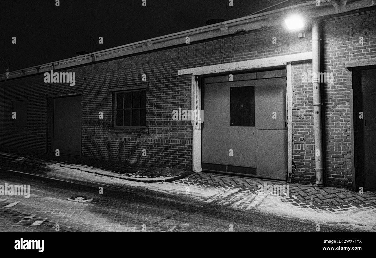 Terminal de rotterdam Banque d'images noir et blanc - Alamy