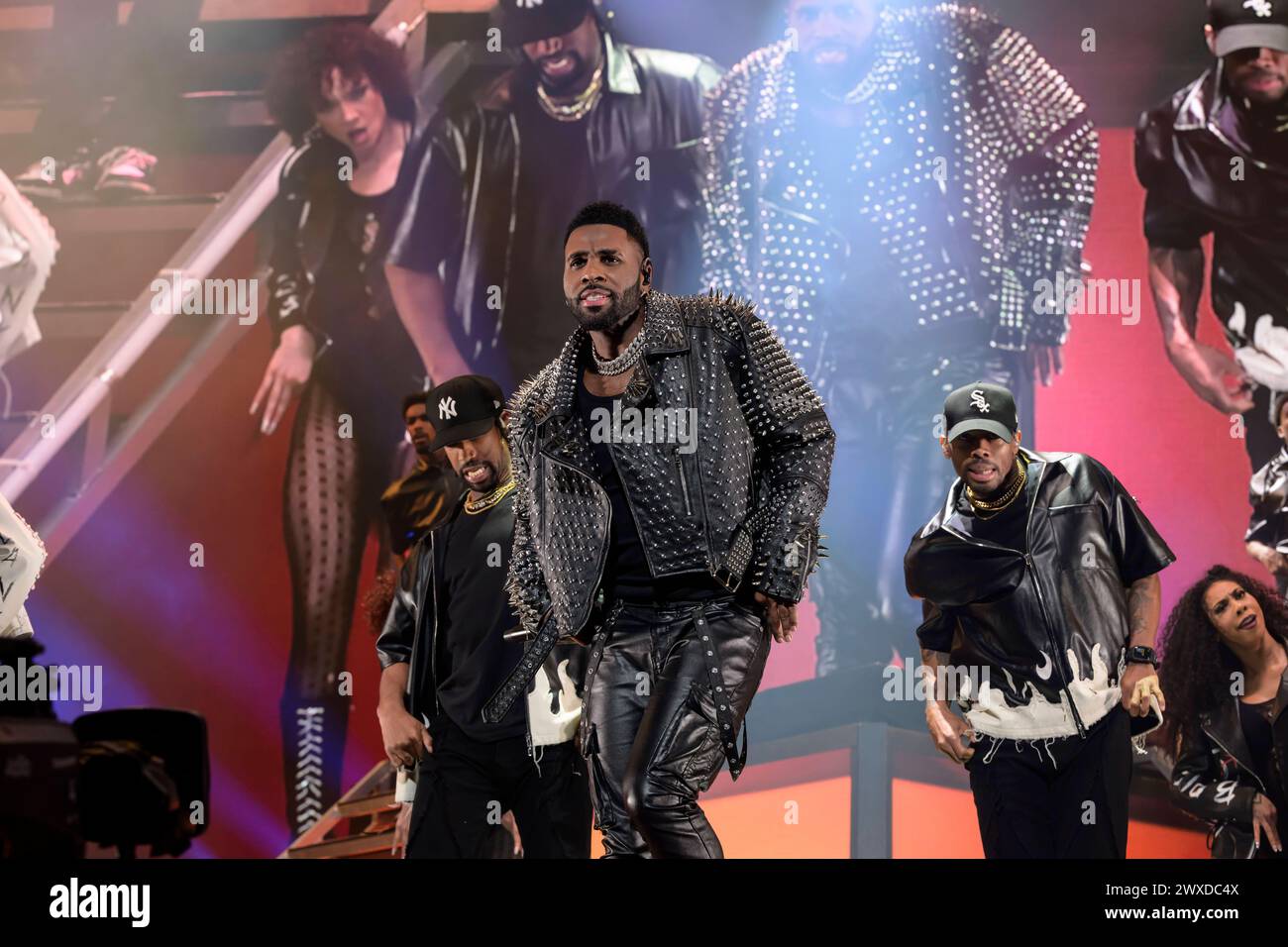 Jason Derulo Nu King Tour 2024 live in der Olympiahalle, München am 26. ...