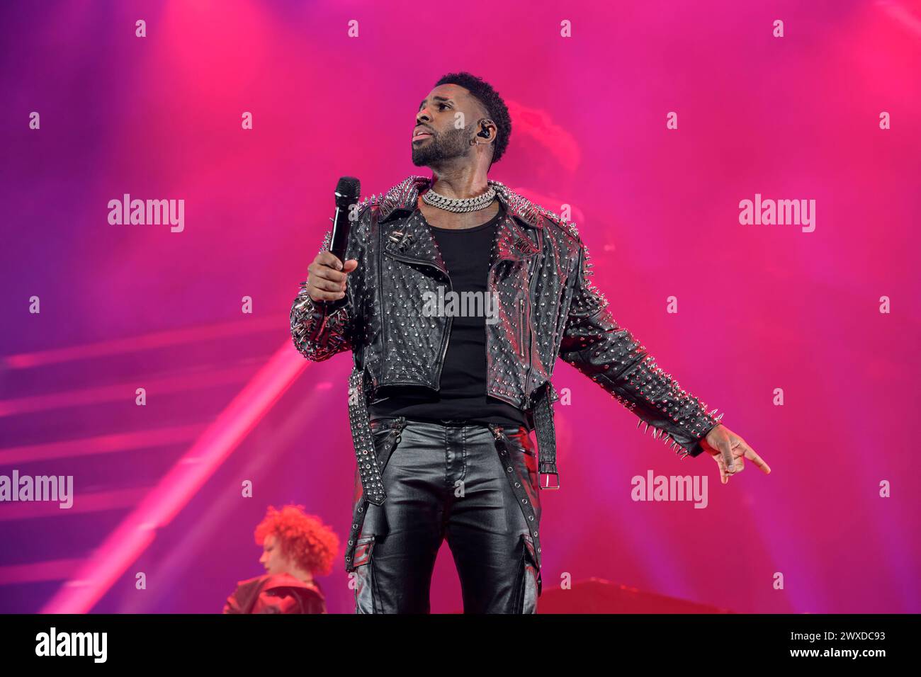 Jason Derulo Nu King Tour 2024 live in der Olympiahalle, München am 26. ...