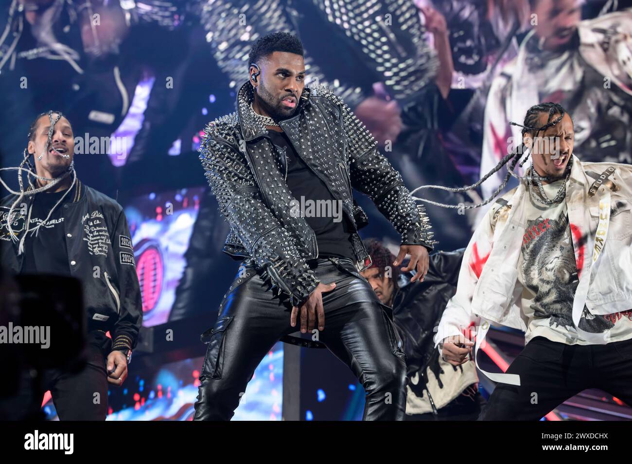 Jason Derulo Nu King Tour 2024 live in der Olympiahalle, München am 26. ...