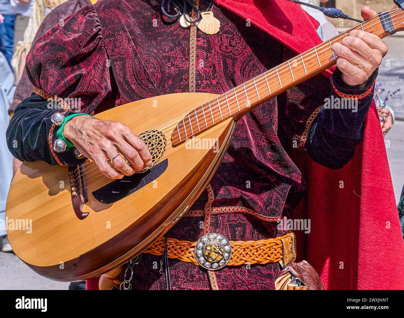 Medieval lute Banque de photographies et d’images à haute résolution ...