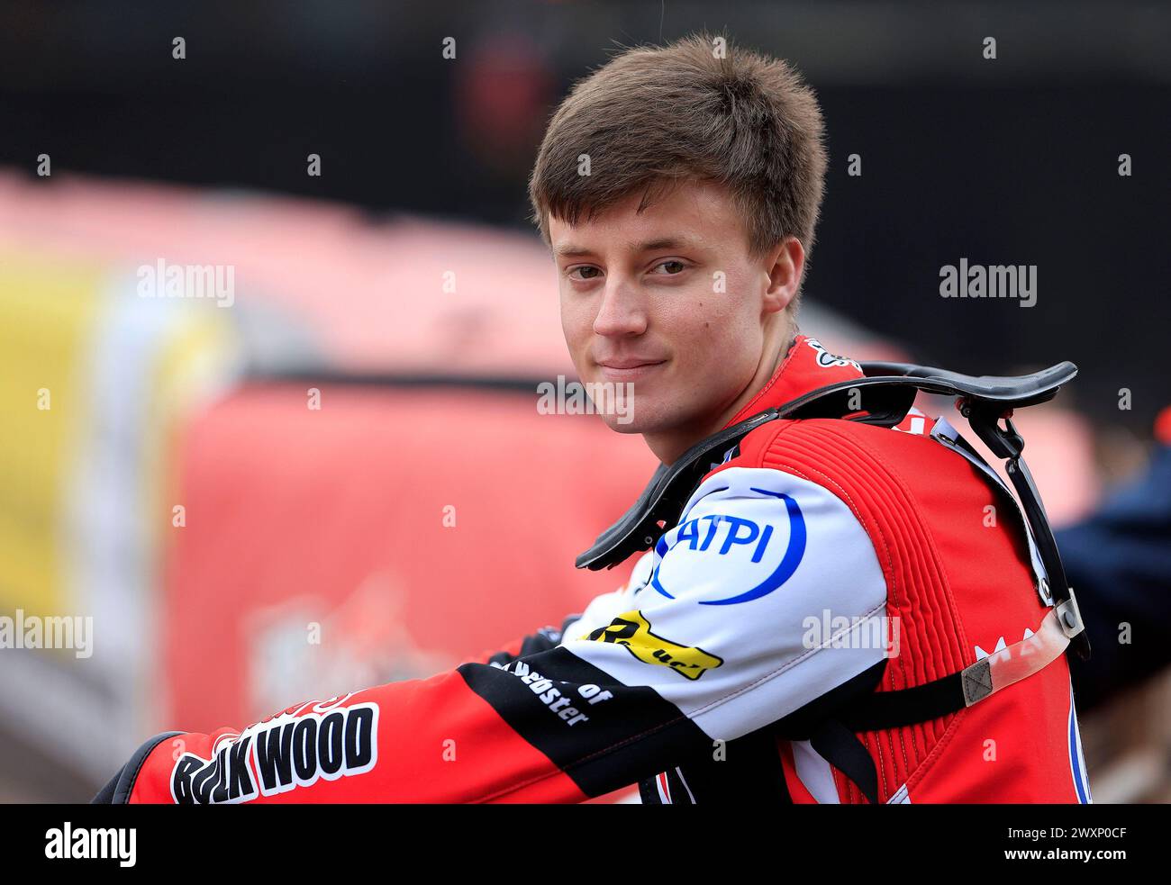 Manchester le lundi 1er avril 2024. Connor Bailey (réserve) de belle ...