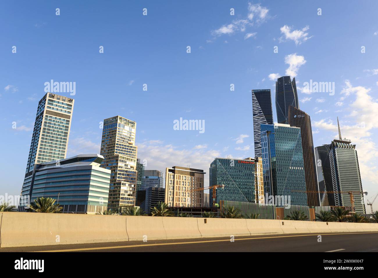 Riyad, Arabie Saoudite - mars 25 2024, King Abdullah Financial District ...