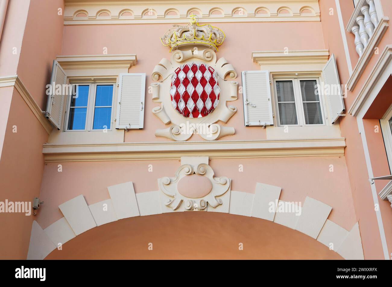 Blason de monaco Banque de photographies et d’images à haute résolution ...
