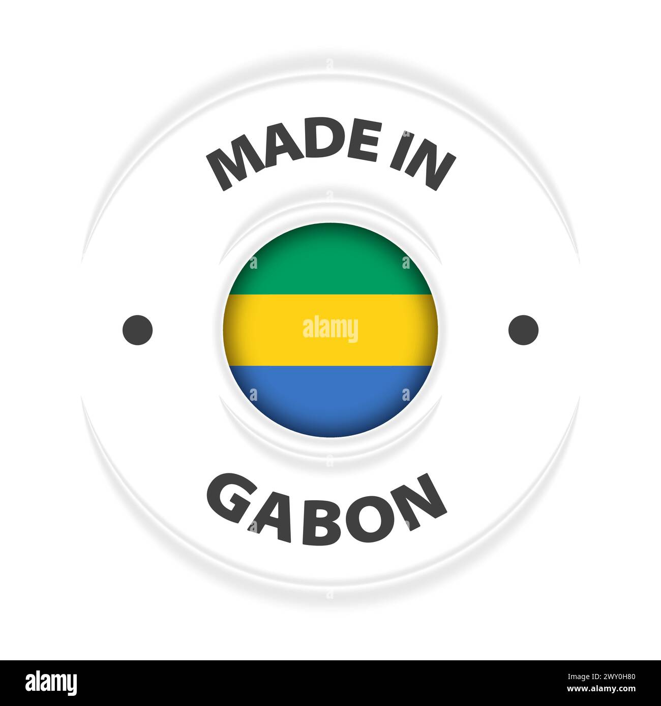 Drapeau du cameroun et drapeau du gabon Banque de photographies et d ...