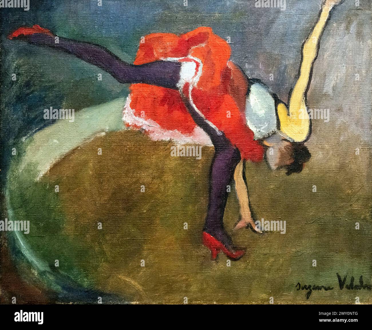 Acrobate painting Banque de photographies et d’images à haute ...