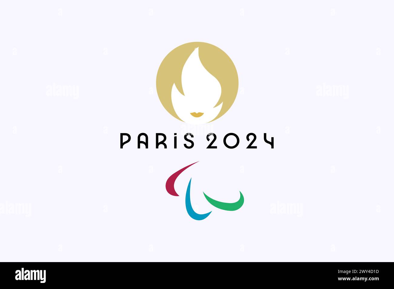 Symbole officiel des Jeux Olympiques 2024. Logo officiel des Jeux ...
