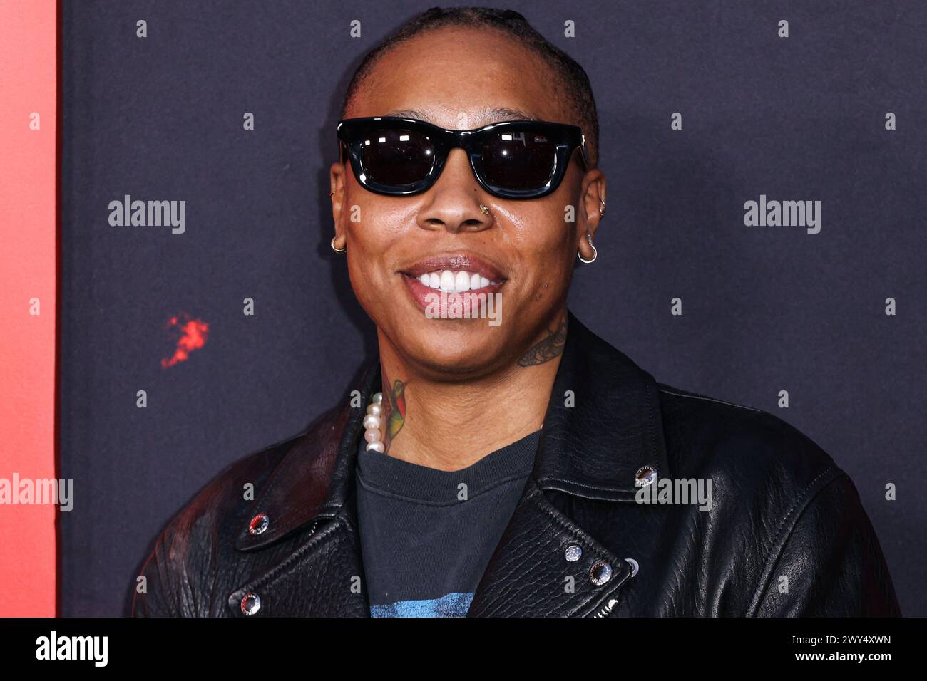HOLLYWOOD, LOS ANGELES, CALIFORNIE, États-Unis - 03 AVRIL : Lena Waithe ...