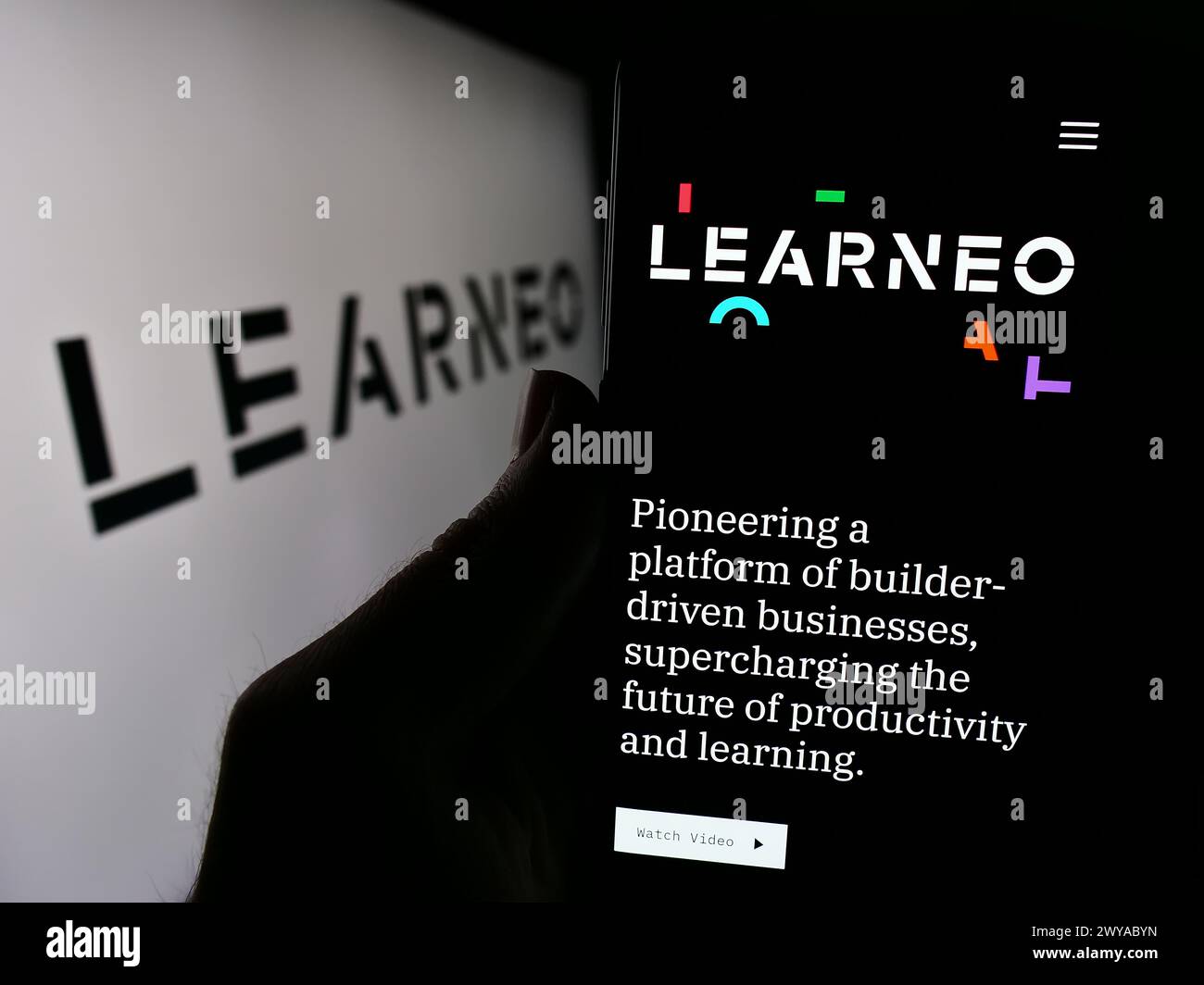 Logo learneo Banque de photographies et d’images à haute résolution - Alamy