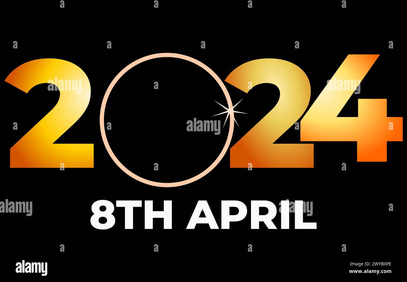 2024 total Solar Eclipse au Texas le 8 avril. Éclipse solaire, éclipse ...