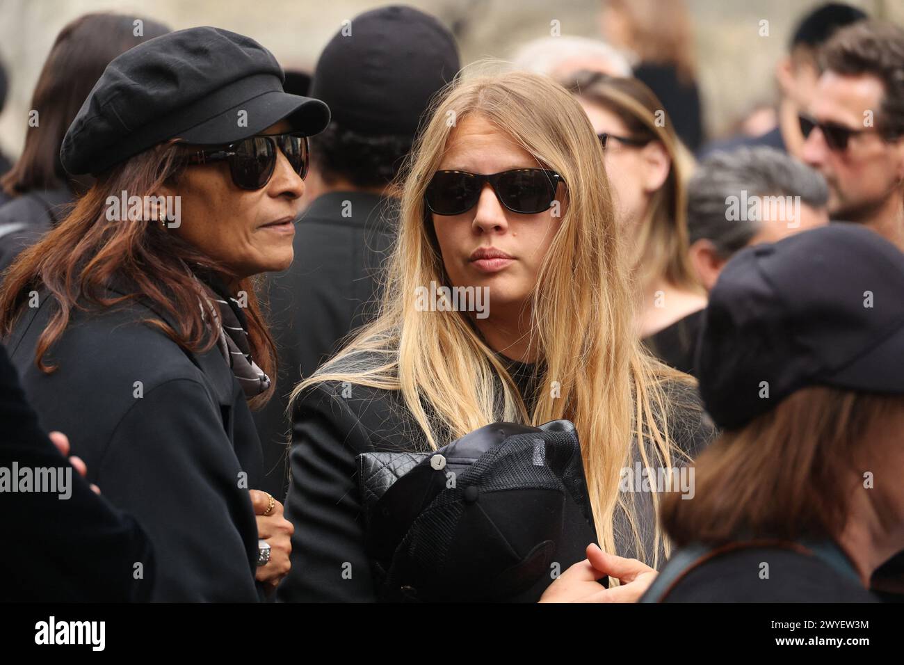 Paris, France. 06 avril 2024. Shanna Besson arrivée à la cérémonie ...