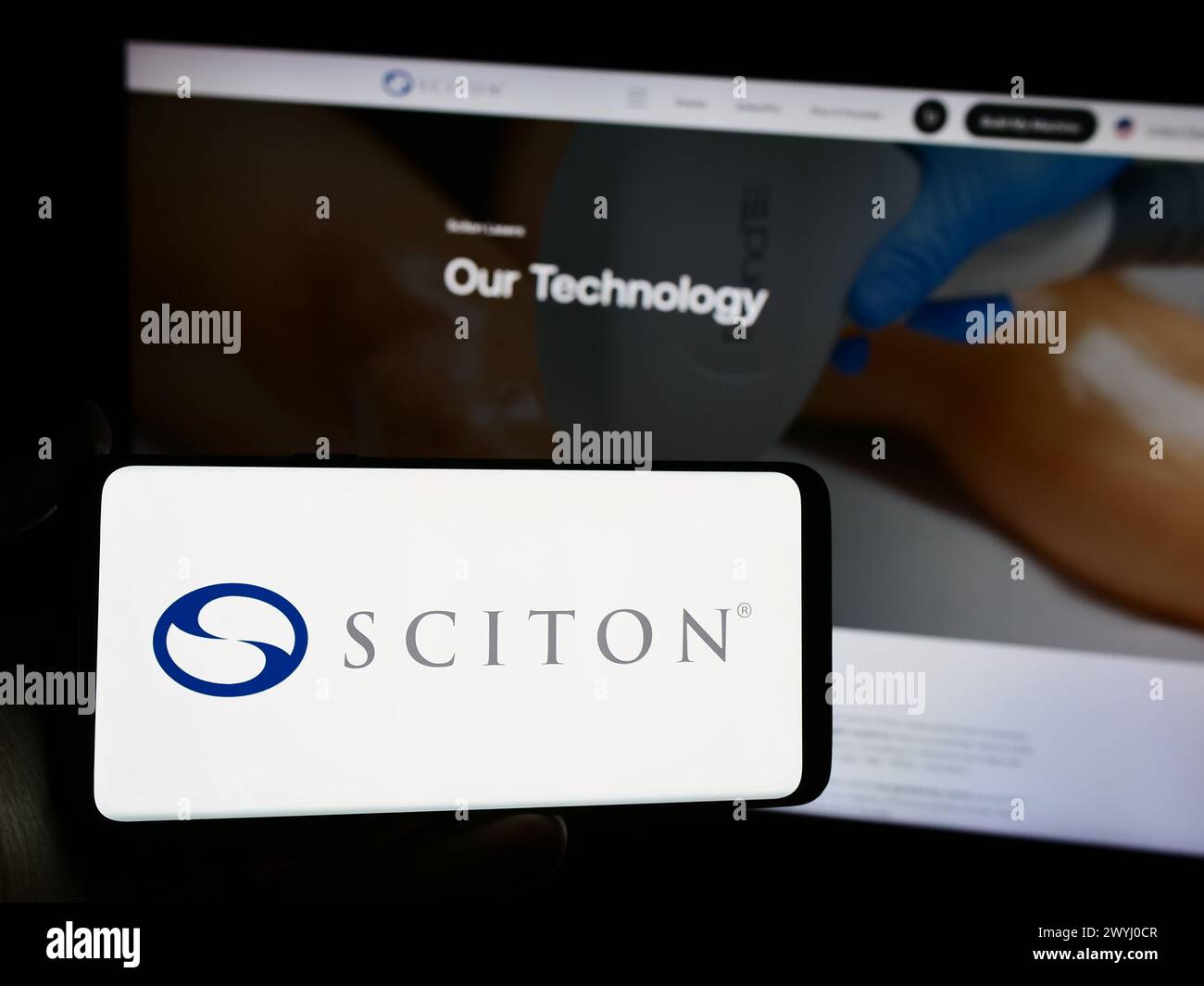 Logo sciton Banque de photographies et d’images à haute résolution - Alamy