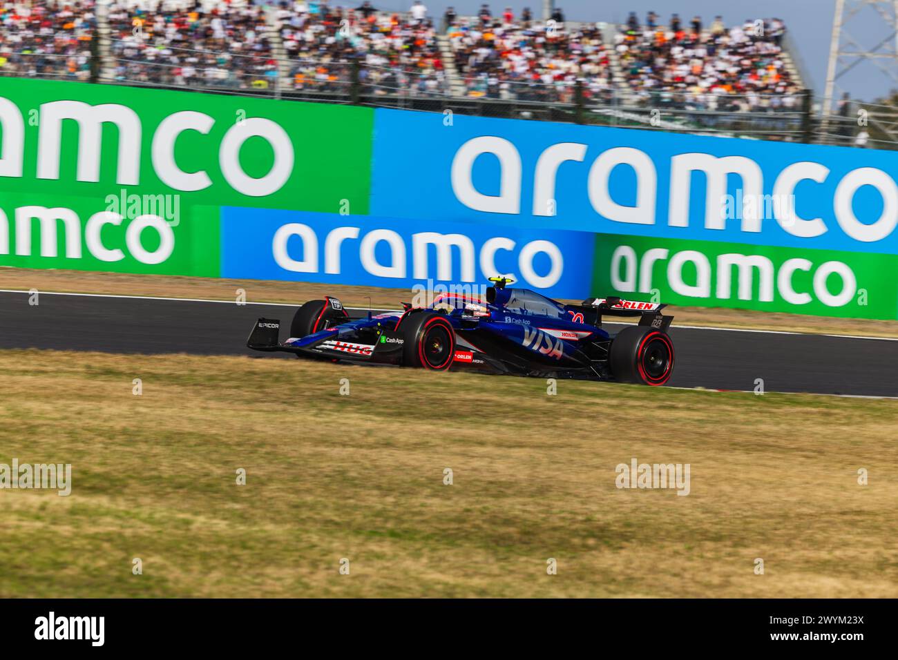 Circuit de Suzuka, Mie, Japon. 7 avril 2024 ; Yuki Tsunoda du Japon et ...
