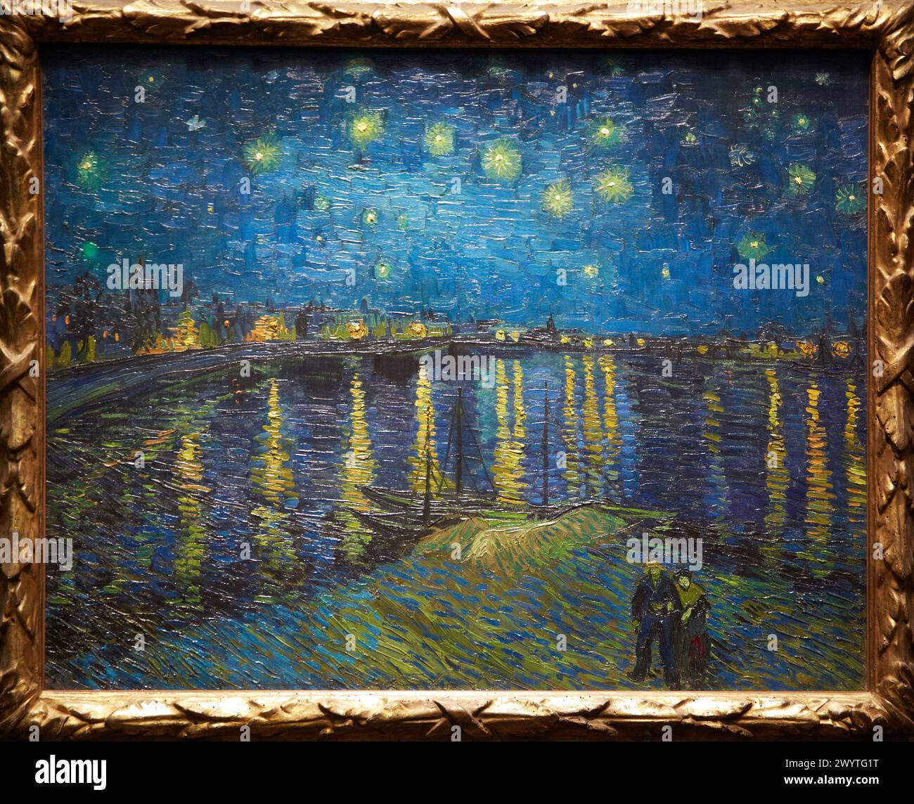 La noche estrellada de vincent van gogh Banque de photographies et d ...