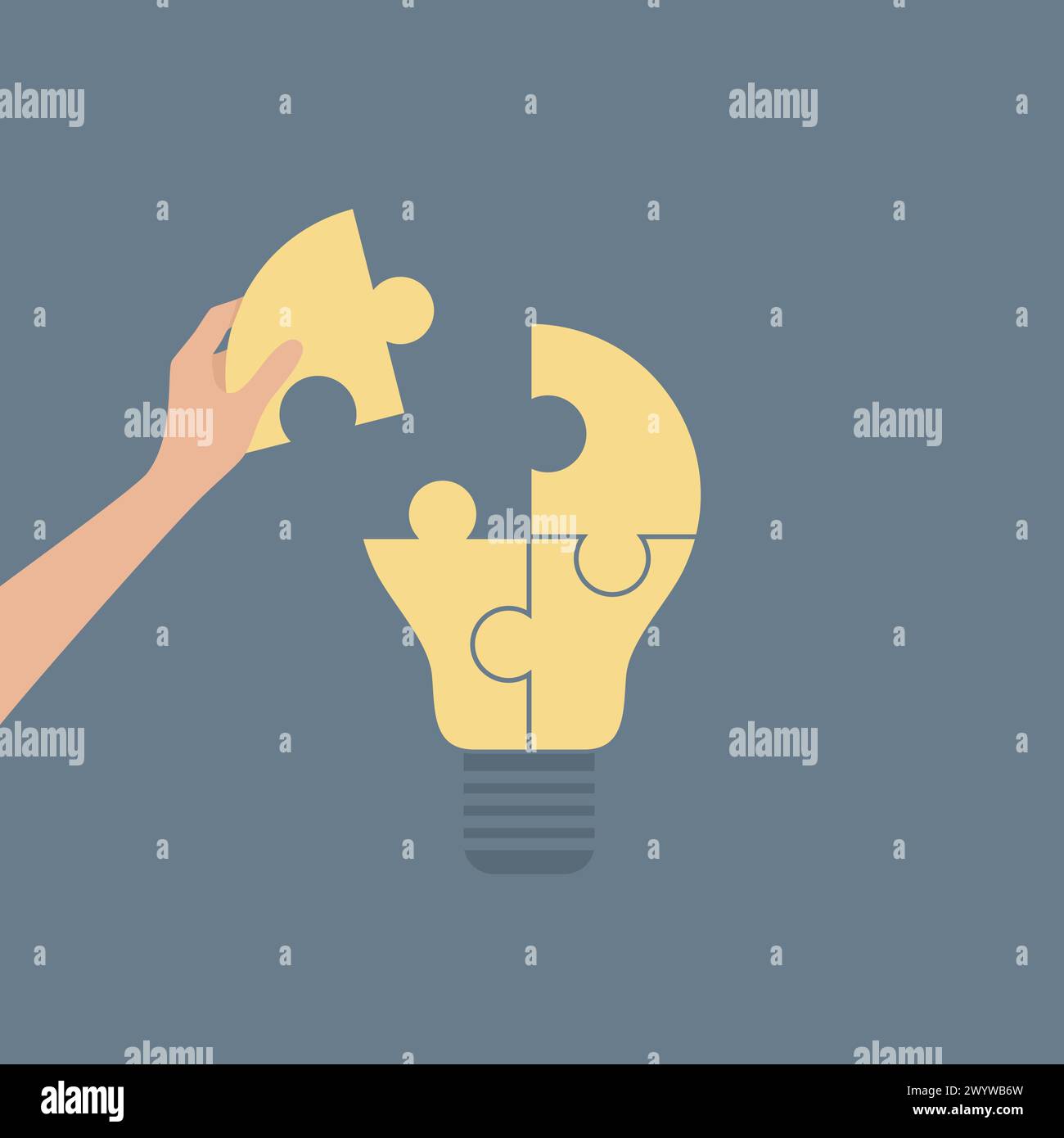 Travail manquant Banque d'images vectorielles - Alamy