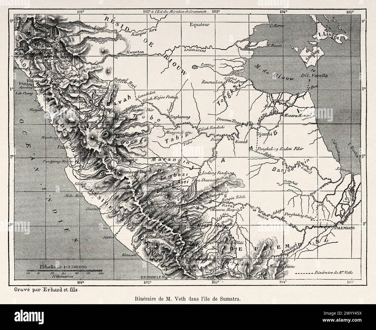 Sumatra map Banque de photographies et d’images à haute résolution - Alamy