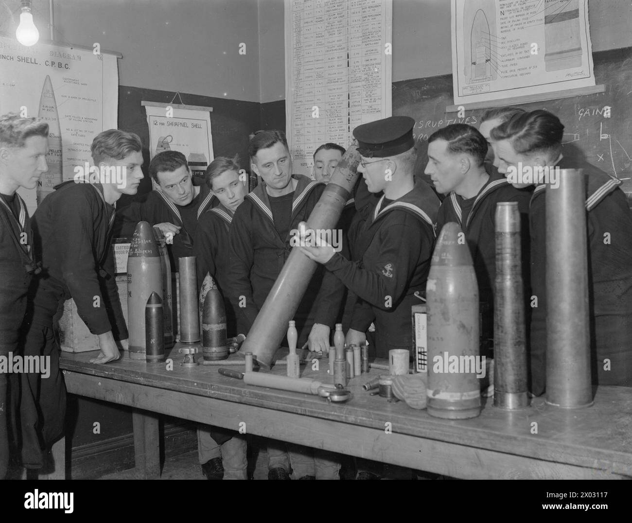 ENTRAÎNEMENT DES ARTILLEURS POUR LA PROTECTION DES NAVIRES MARCHANDS ...