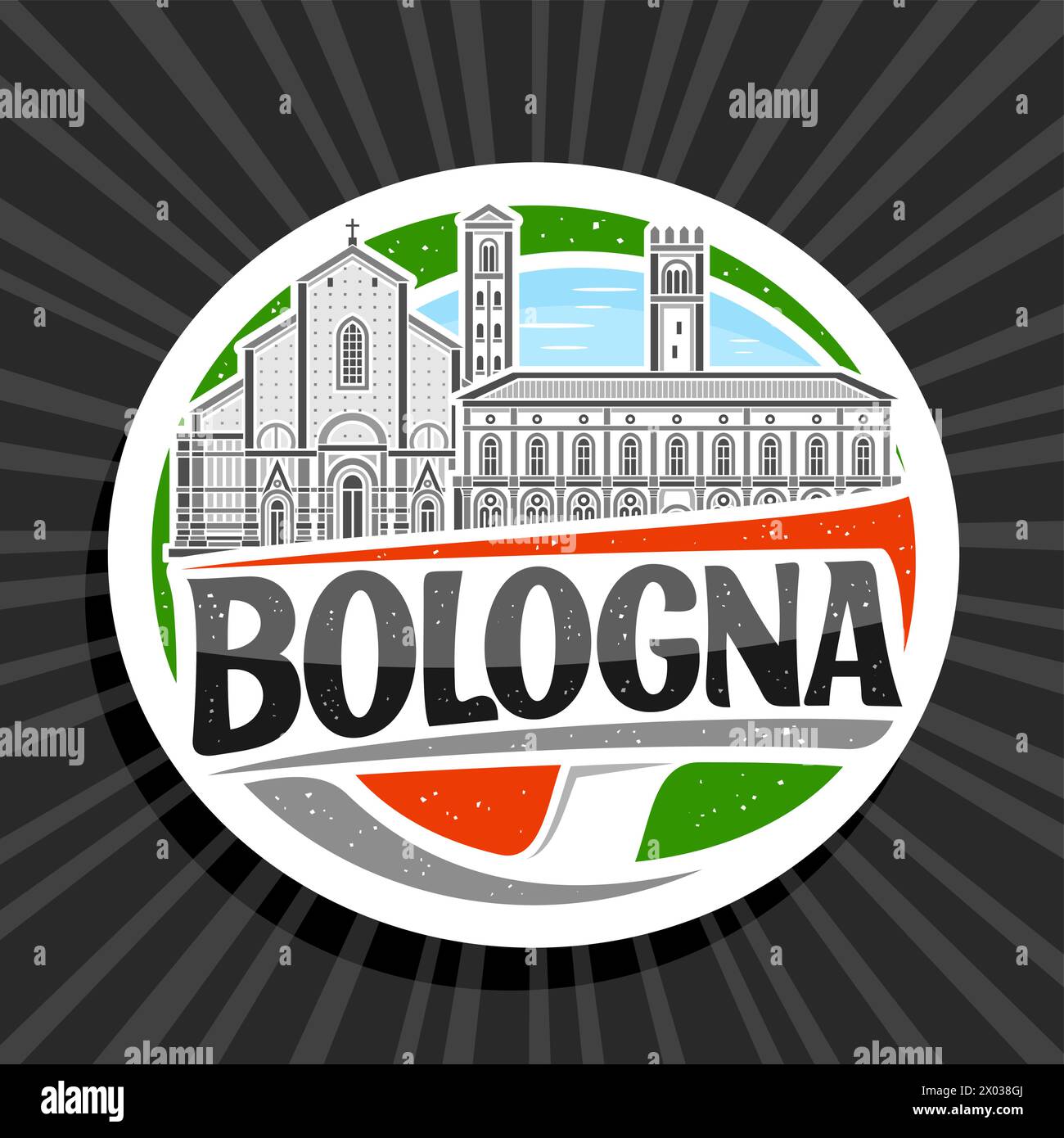 Basilica di san petronio Banque d'images vectorielles - Alamy