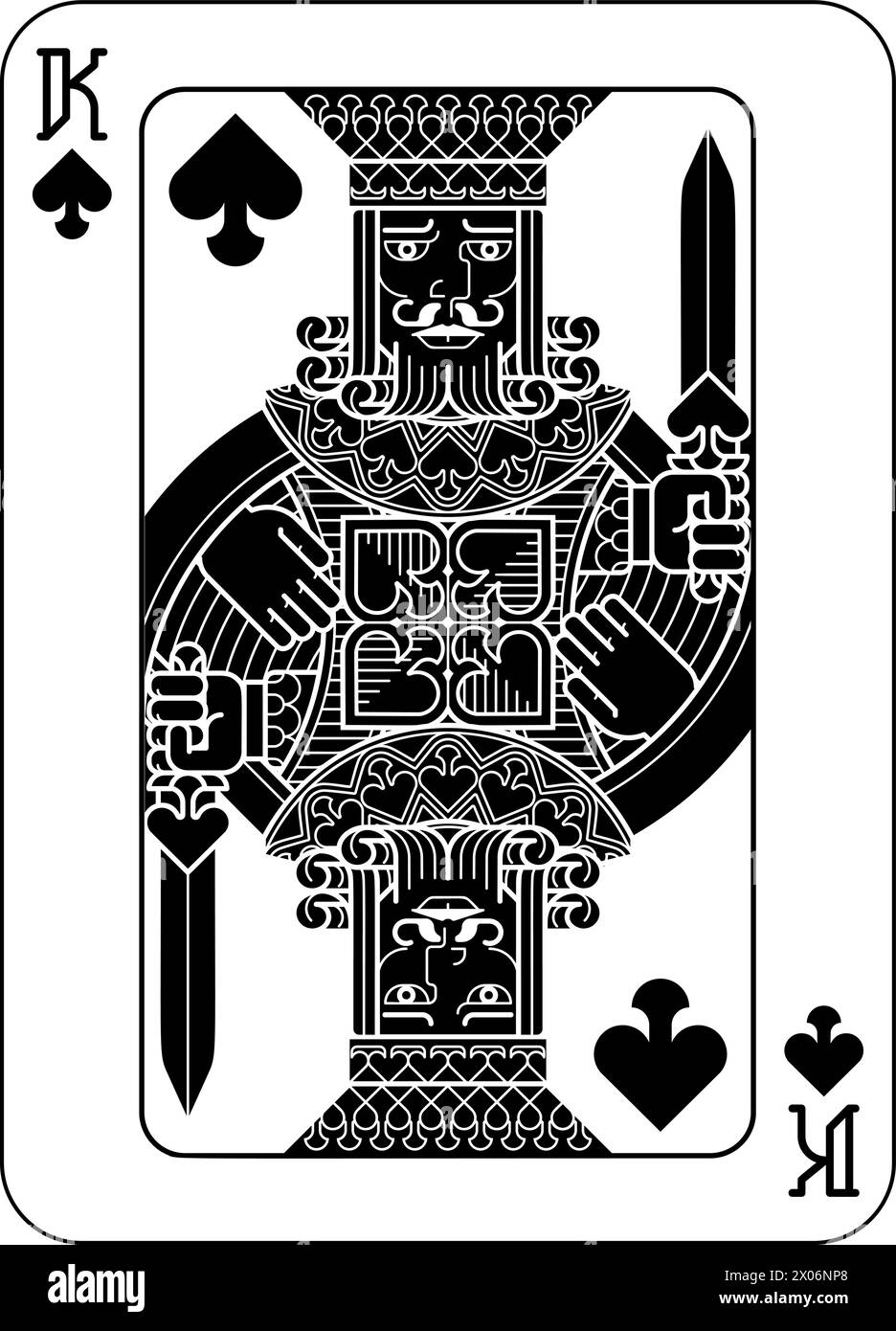 Carte cartes Banque d'images noir et blanc - Alamy