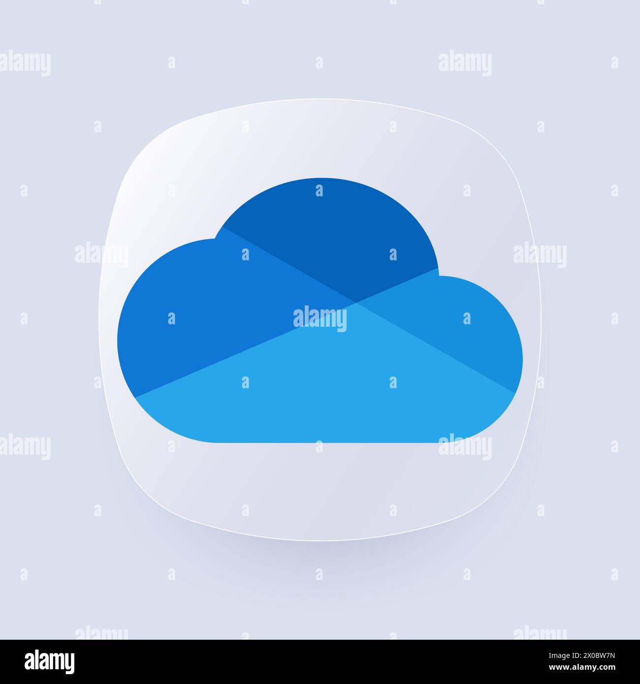 Logo microsoft onedrive Banque d'images vectorielles - Alamy