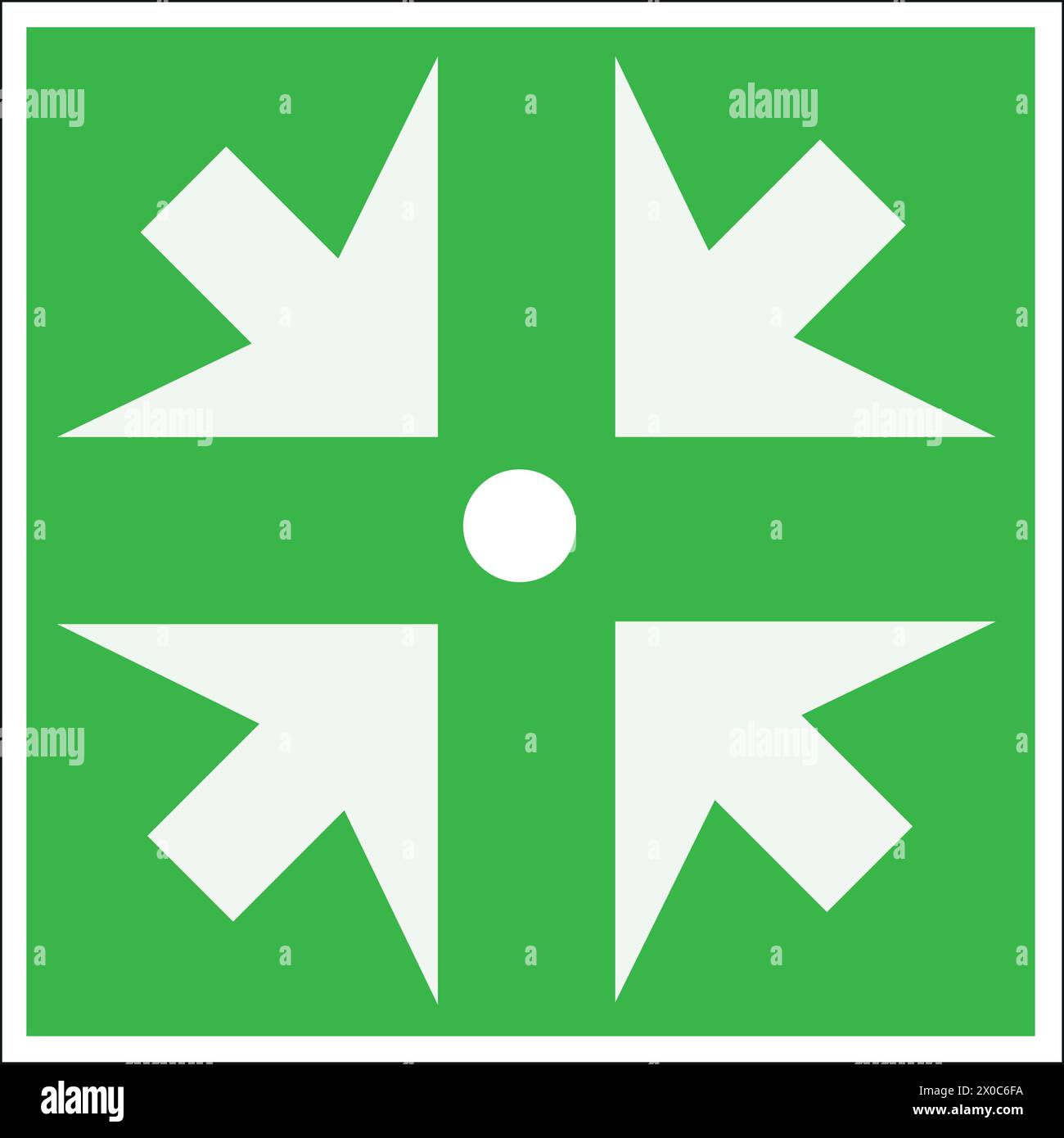 Point de rassemblement Banque d'images vectorielles - Alamy