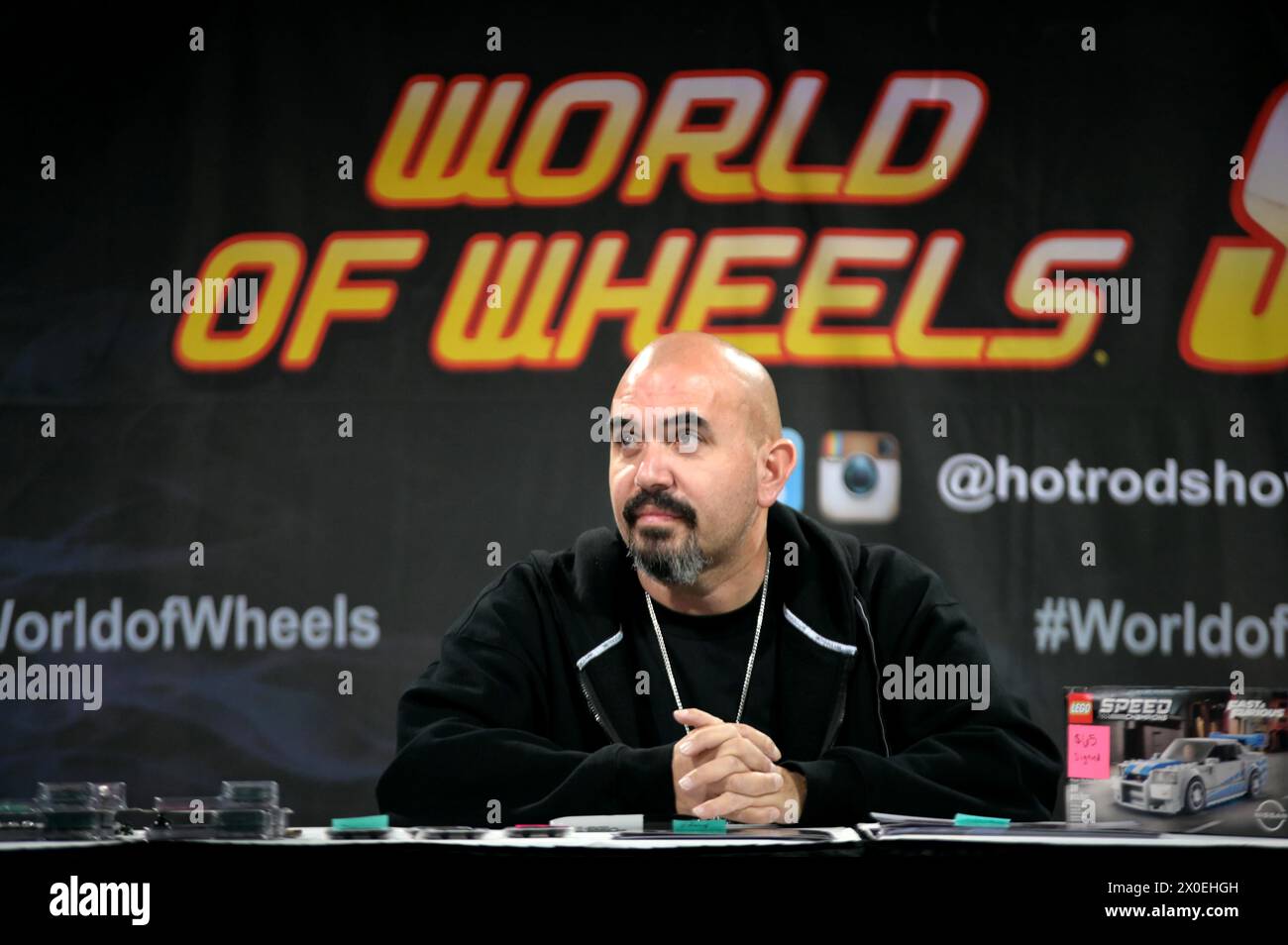 Noel Gugliemi, alias Noel G 'Hector', dédicace lors de la 61e édition ...