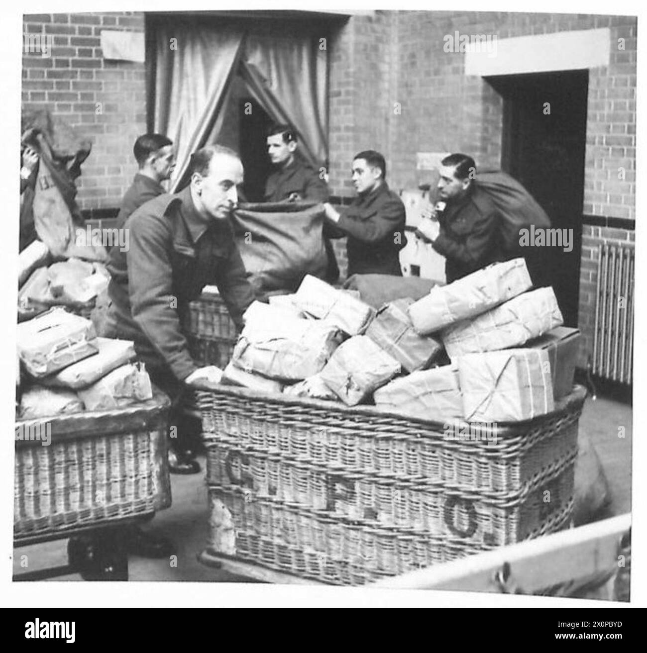 Army postal service Banque d'images détourées - Alamy