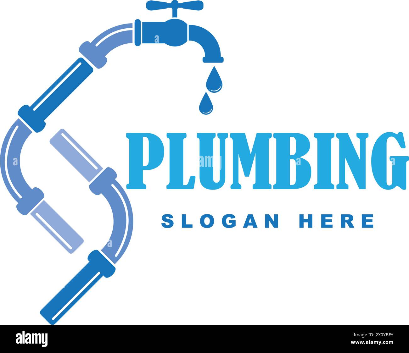 Logo de plomberie Banque d'images vectorielles - Page 2 - Alamy