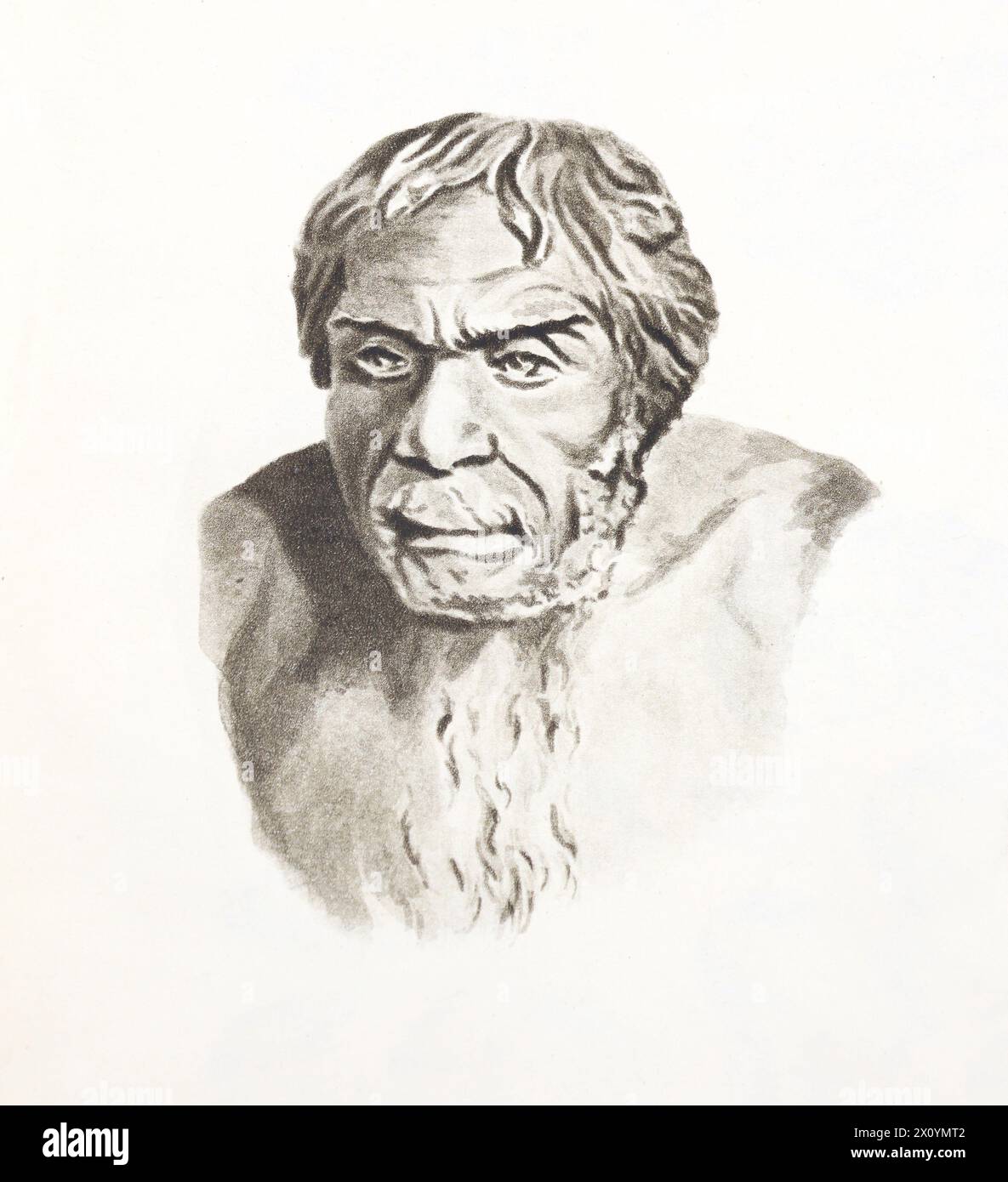 Neanderthal man reconstruction Banque de photographies et d’images à ...