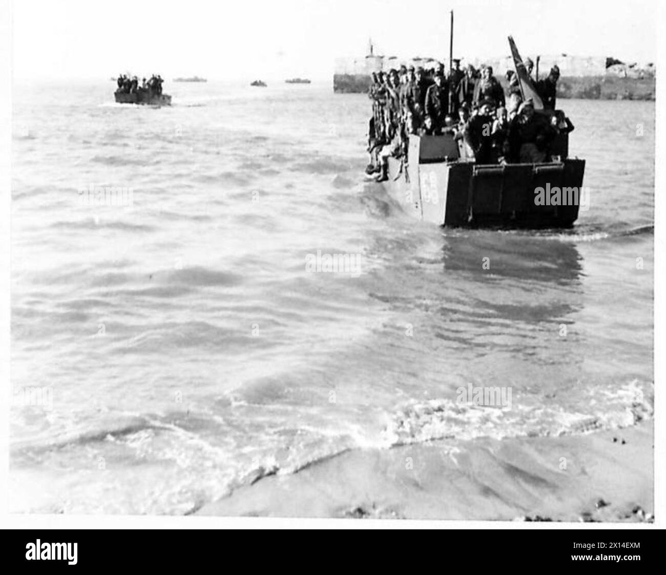 Commandos francais Banque d'images noir et blanc - Alamy