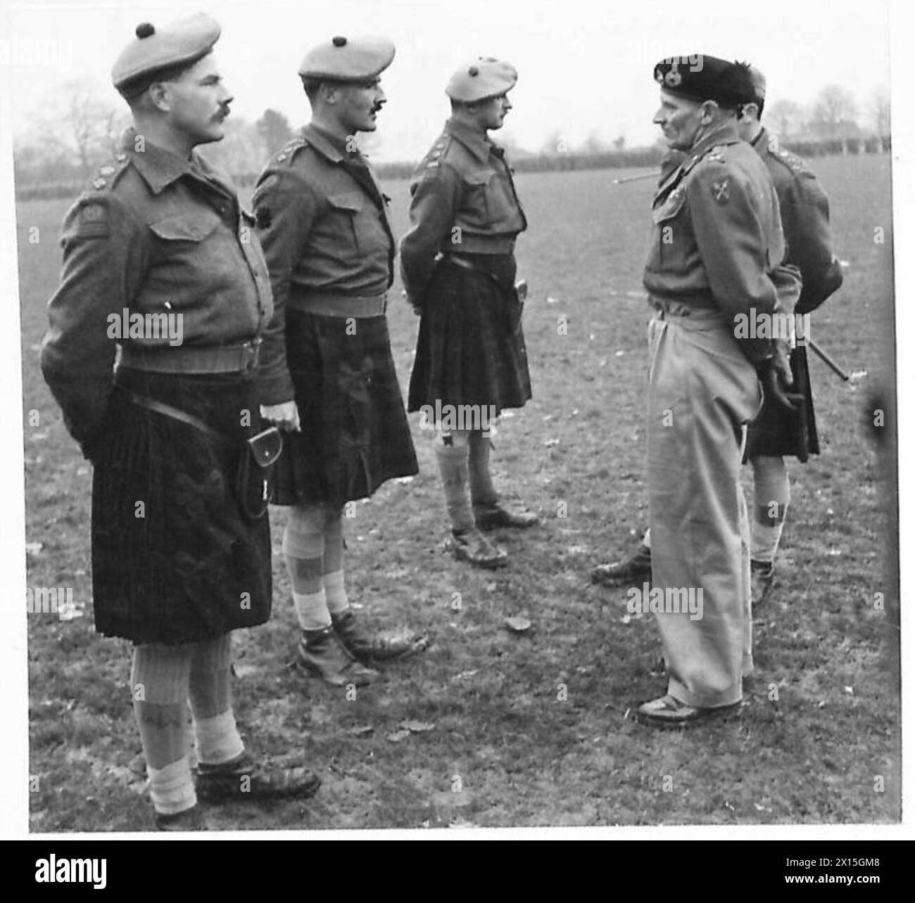 Colonel cathcart Banque d'images noir et blanc - Alamy