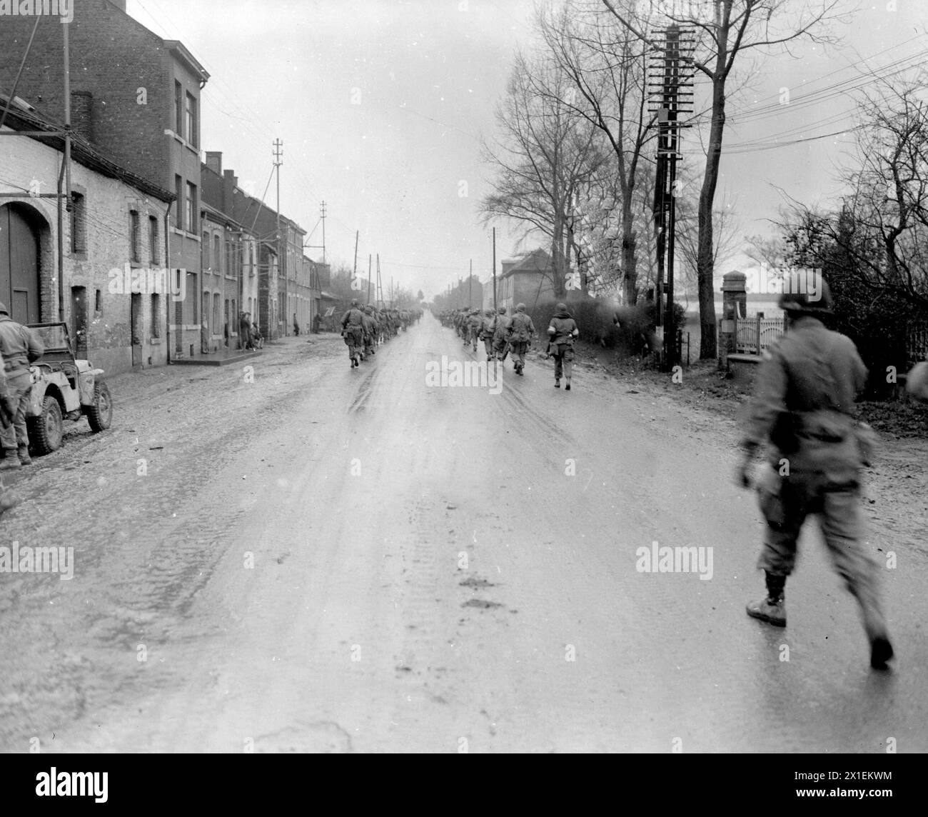 Photos de la seconde Guerre mondiale : légende originale : '101st ...