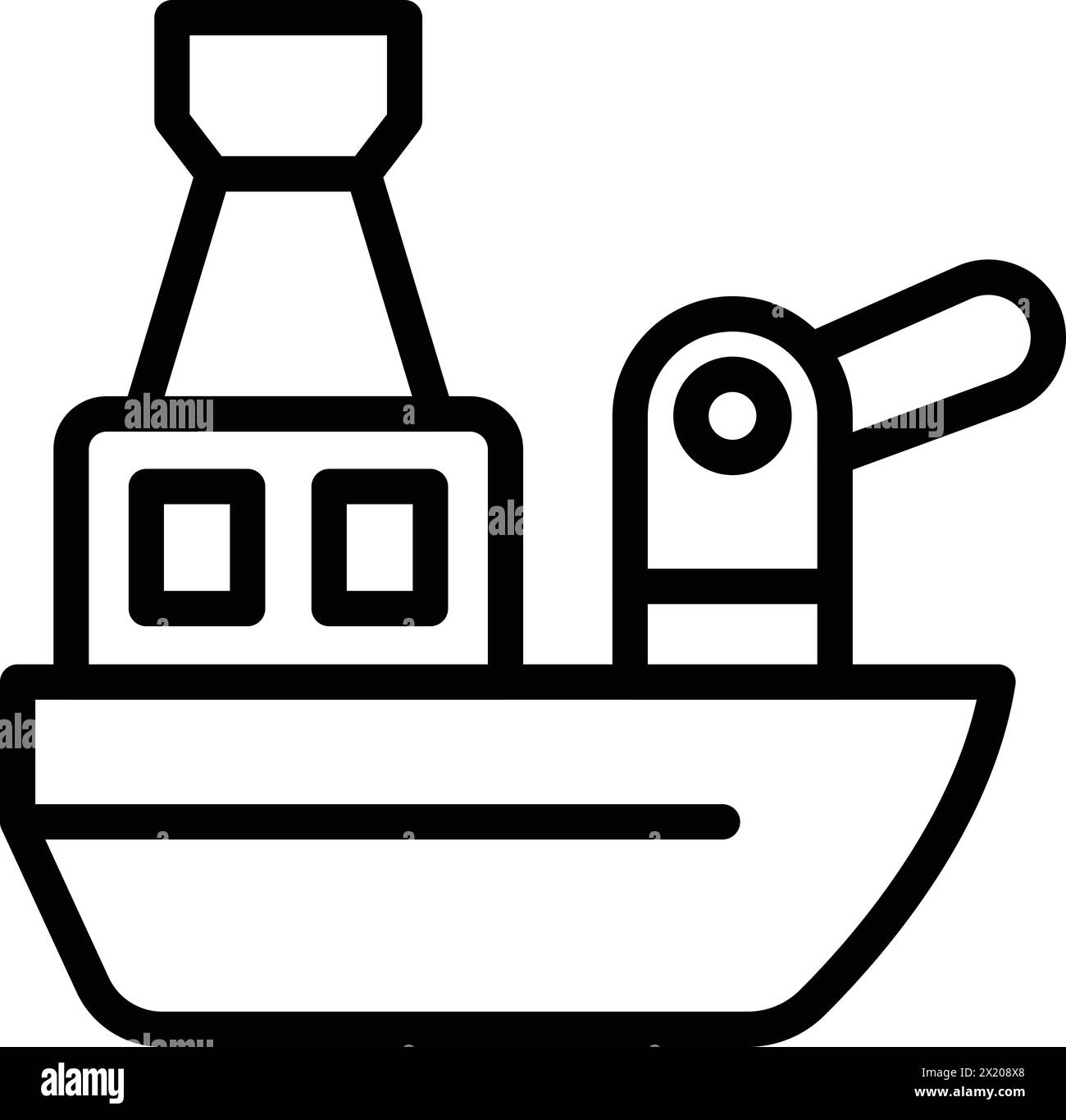 Maritime conflict Banque d'images vectorielles - Alamy