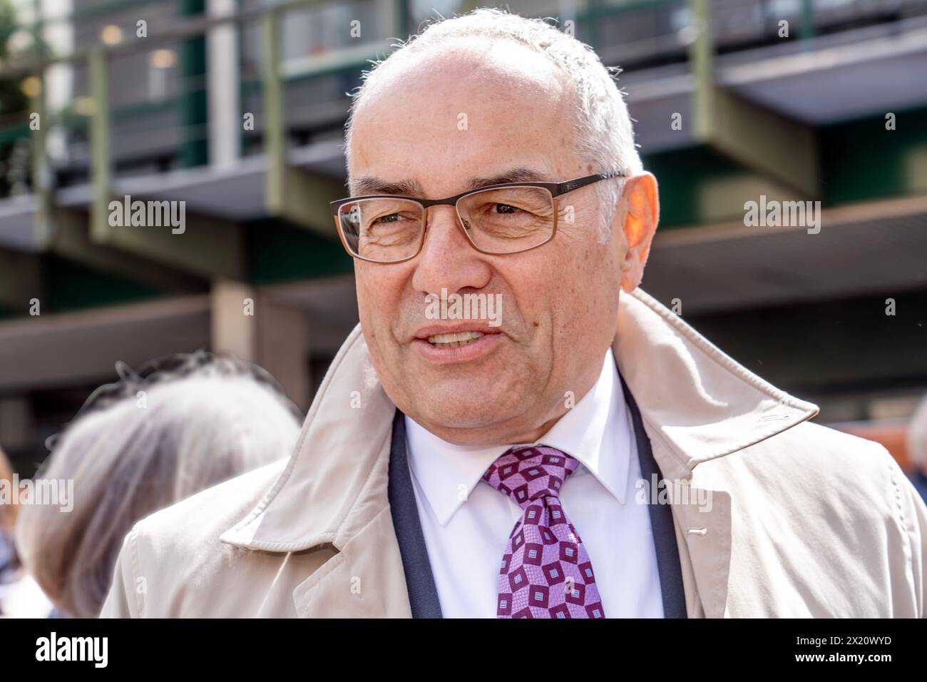 Albert Berger, Kanzler der Technischen Universität München, München, 18. Avril 2024 Deutschland ...