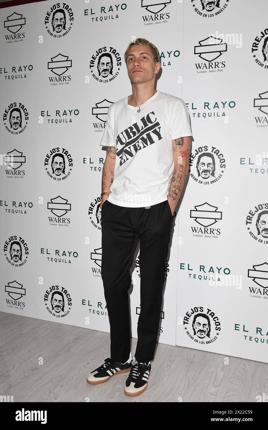 Lancement VIP du Tacos de Trejo à Londres Londres, ANGLETERRE - 18 ...