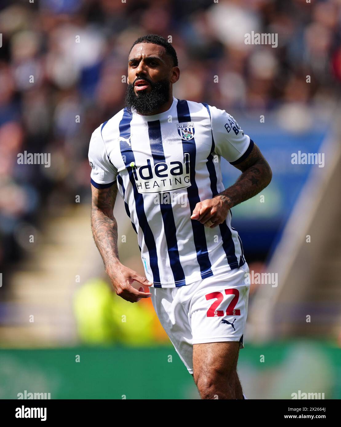Yann M'Vila de West Bromwich Albion lors du Sky Bet Championship match ...