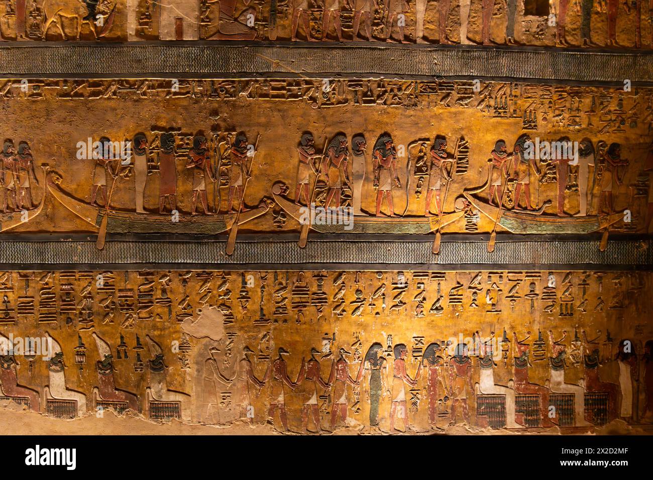 Louxor, Egypte - novembre 25 2023 : vue intérieure de la célèbre Seti ...