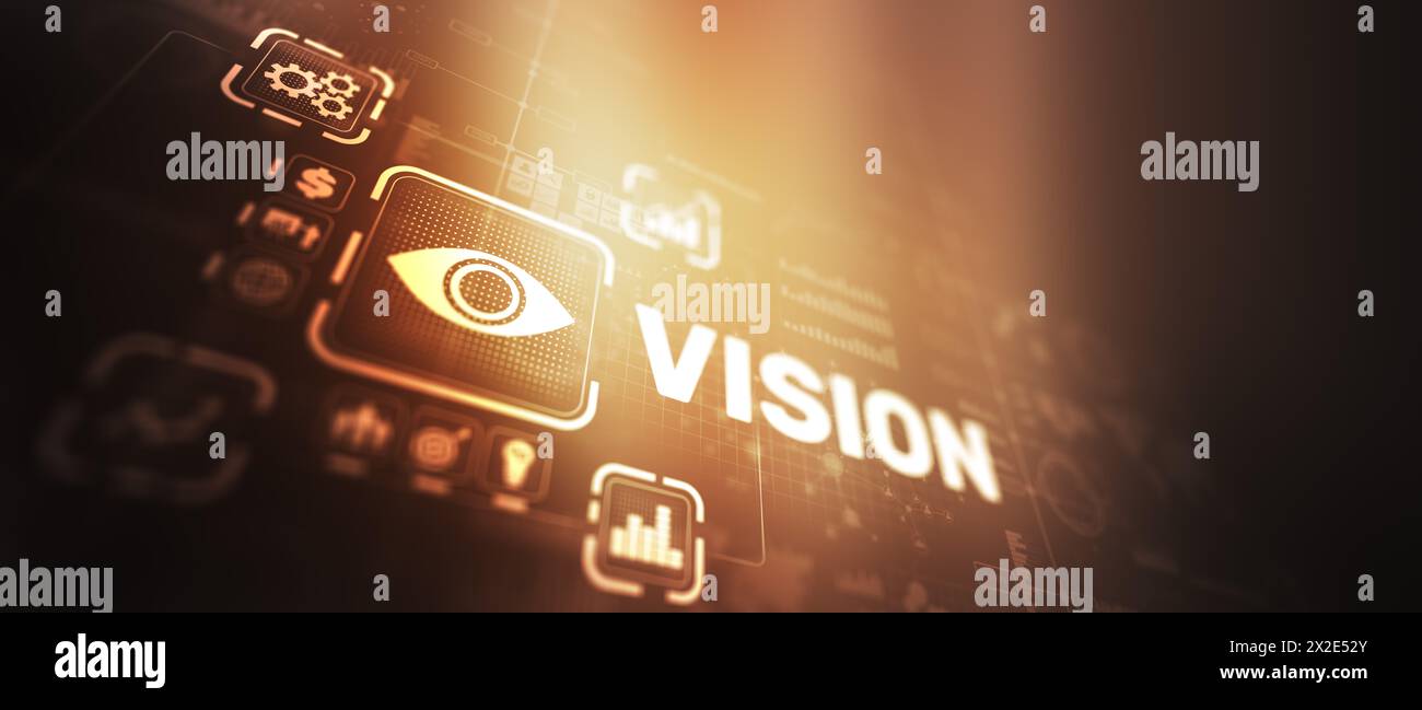 Vision future icon Banque de photographies et d’images à haute ...