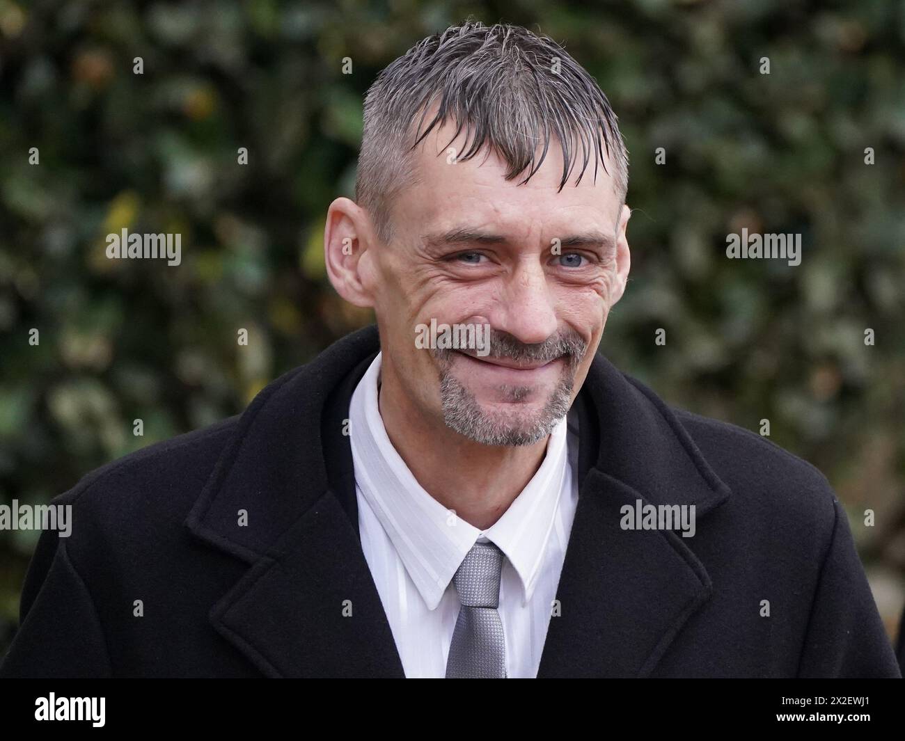 Photo inédite datée du 27/11/2023 d'Andrew Kelly devant la haute Cour ...