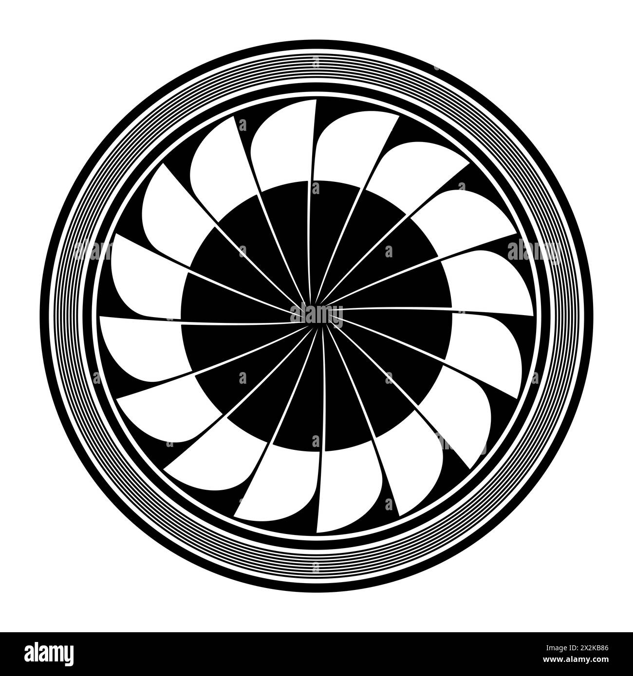 Roue de plume Banque d'images détourées - Alamy