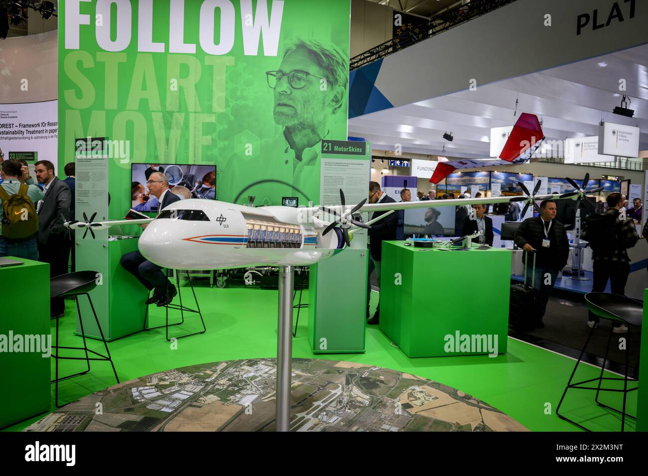 Hannover Messe industrie 2024 DEU, Deutschland, Niedersachsen, Hannover, 22.04.2024 ...