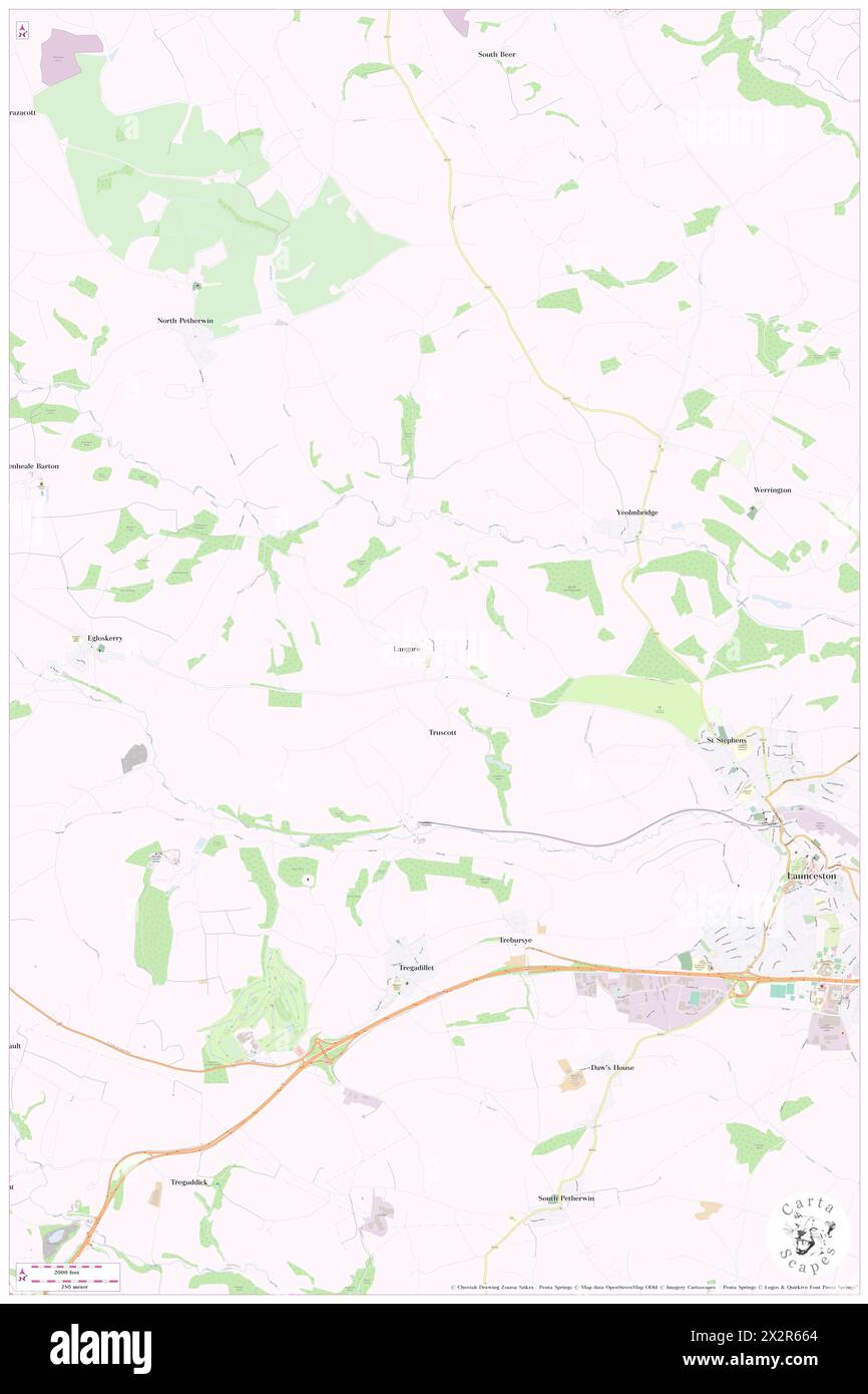 Langore, Cornouailles, GB, Royaume-Uni, Angleterre, n 50 39' 11'', S 4 ...