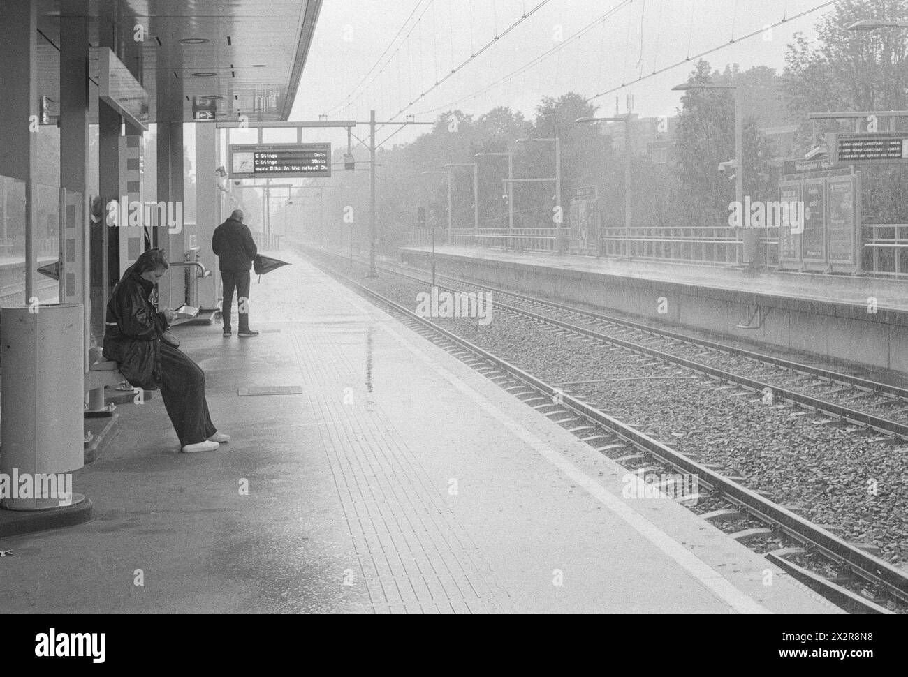 Les causes du changement climatique Banque d'images noir et blanc - Alamy