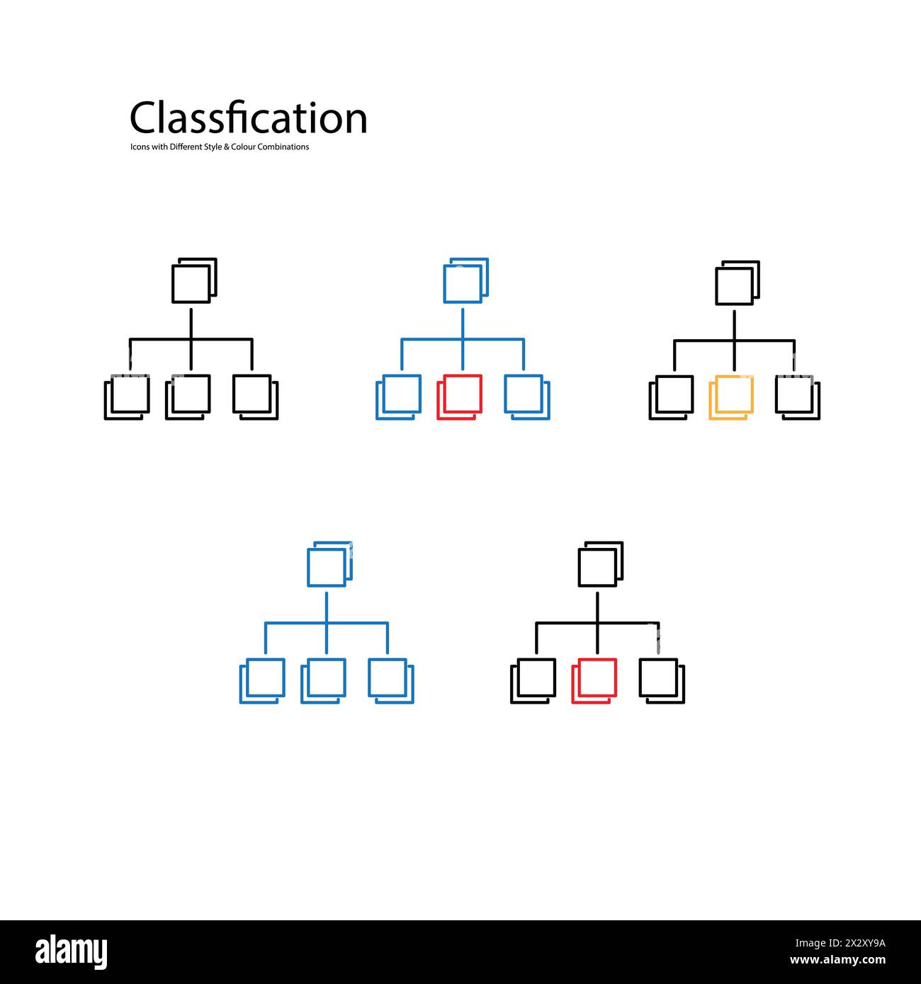 Machine learning classification Banque de photographies et d’images à ...