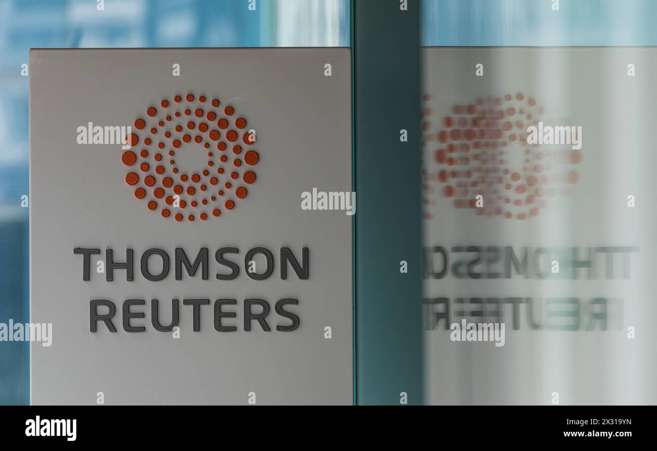 Thomson reuters logo Banque de photographies et d’images à haute ...