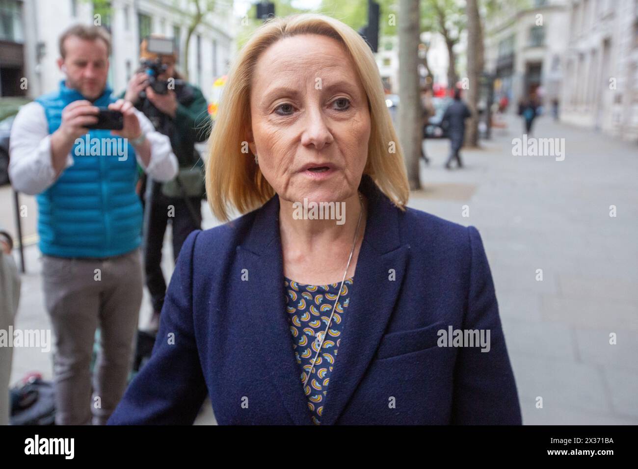 Londres, Angleterre, Royaume-Uni. 25 avril 2024. ANGELA VAN DER BOGERD ...